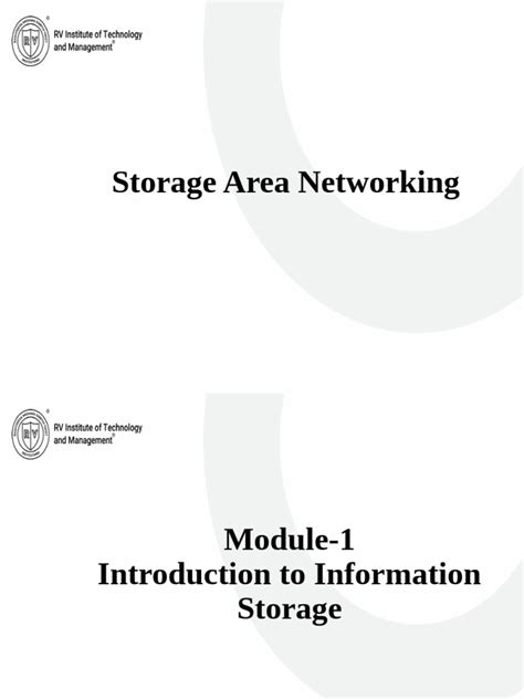Module1 San Pdf File System Virtualization