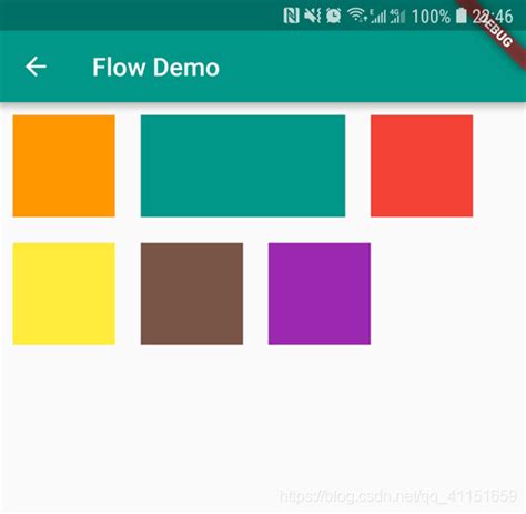 Flutter学习记录——11流式布局组件flutter Flow Csdn博客
