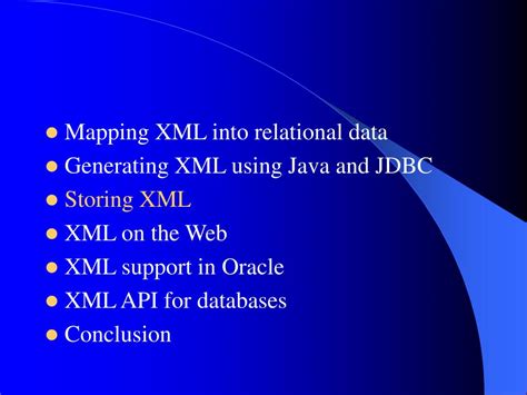 Ppt Xml And Databases Powerpoint Presentation Free Download Id 879197