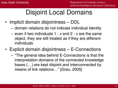 Ppt Divide And Conquer Semantic Web With Modular Ontologies A Brief Review Of Modular