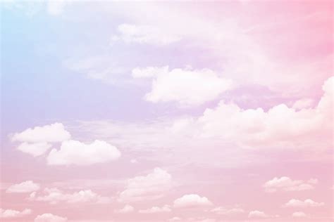 Premium Photo Abstract Color Pastel Background A Soft Sky With Cloud