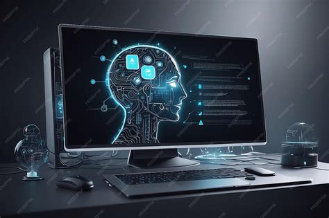 Premium Photo Ai Learning And Artificial Intelligence Concept Icon