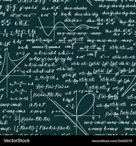 Mathematical Seamless Pattern Royalty Free Vector Image