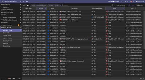 Verify Access Is Controlled By The St Floor ISFW Firewall FortiSIEM Fortinet Document