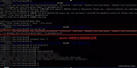 Mysql57运行报错the Server Quit Without Updating Pid File Varrunmysqld