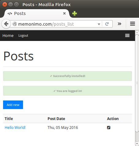 Flask Blog App With MongoDB Via Apache WSGI Part 3 Production On