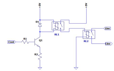 is a flyback diode required for this relay electrical engineering