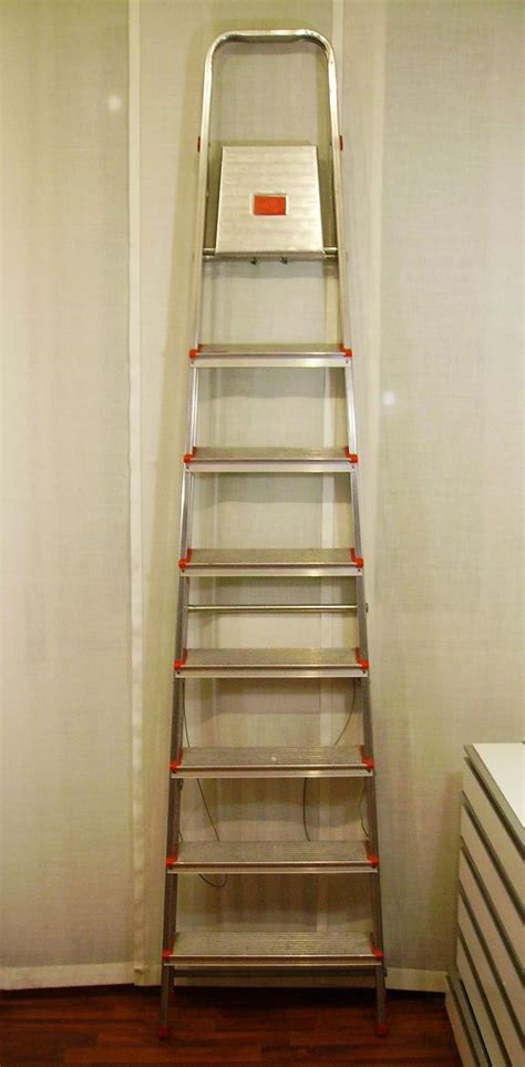 Scala Alta In Alluminio 8 Gradini