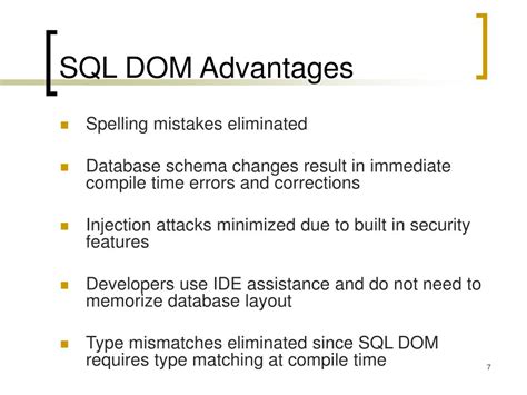 Ppt Sql Dom Powerpoint Presentation Free Download Id 3859165