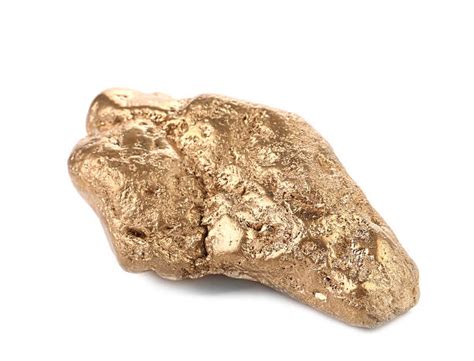 Raw Gold In Rock