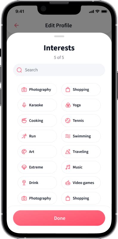 Luvmode Dating App Tinder Clone Flutter Mobile App Template Find A