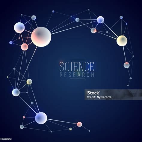 분자 및 원자 벡터 추상 배경 과학 화학 및 물리학 테마 일러스트 마이크로 및 나노 연구 및 기술 테마 현미경 입자 0명에 대한 스톡 벡터 아트 및 기타 이미지 Istock
