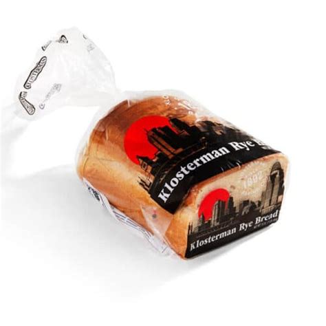 Light Rye Bread 16oz Fresh Authentic Rye Flavor Klosterman Bakery