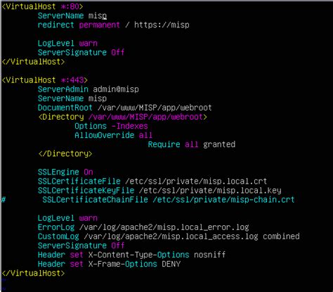 Cant Get Web Interface To Work · Issue 3516 · Mispmisp · Github