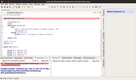 Wing Un Entorno De Desarrollo Pensado Para Python Linux