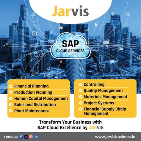 Sapcloud Digitaltransformation Cloudsolutions Jarvis… Jarvis Business Solutions