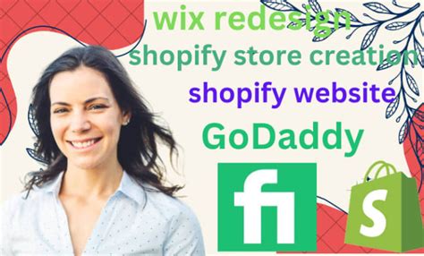 Create Shopify Redesign Wix Redesign Godaddy Shopify Store Creation By Treacysmith Fiverr