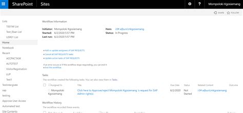 is it possible to make the approval form directly accessible on