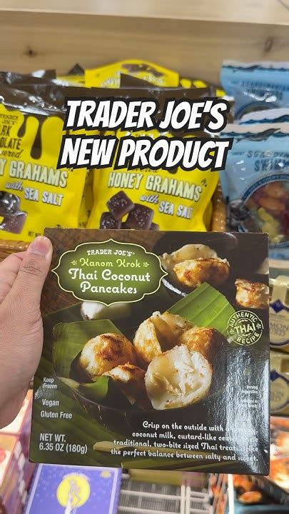 New Thai Street Food Dessert At Trader Joes🚨kanom Krok Thai Coconut