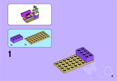 Návod na stavbu LEGO Friends Pokojíček Andrey Zbozi cz