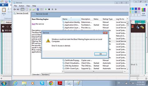 Windows Personal Firewall Service And Mcafee Firewall Not Turning On