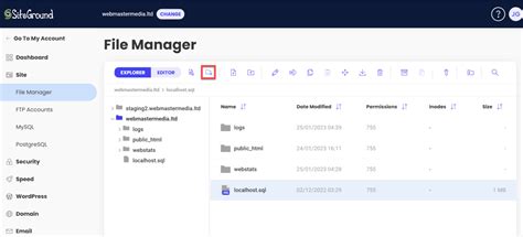 How To Manage Your Files With Sitegrounds File Manager 2023