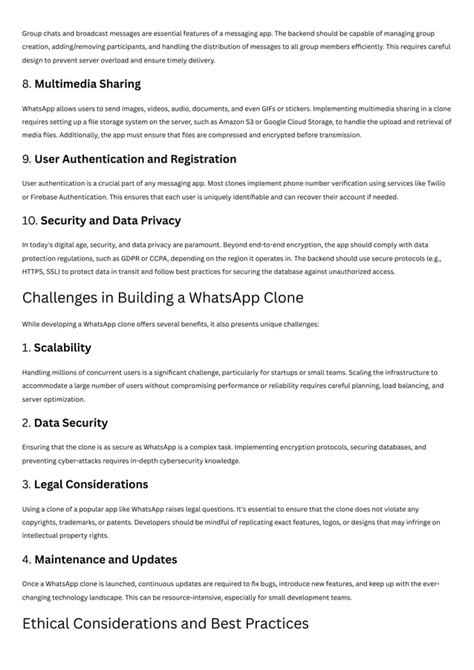 Building A Whatsapp Clone Understanding The Source Codepdf