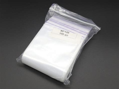 Поліетиленові пакети Zip Lock