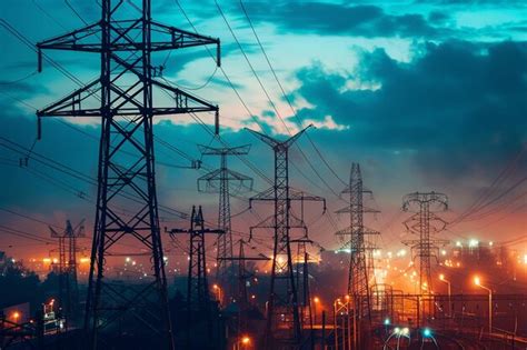 Creating Innovative Electrical Grid Cybersecurity Generative Ai Premium Ai Generated Image