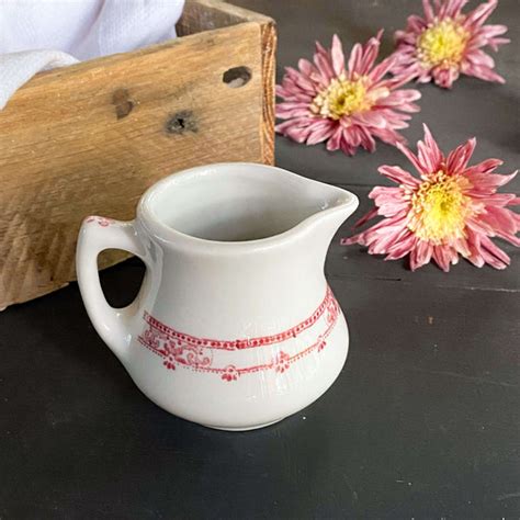 Vintage 1950s Restaurant Ware Creamer By Jackson China Circa 1952 Fl