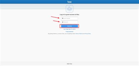 Authorizing Box
