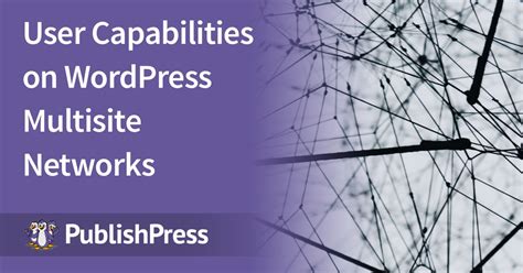 wordpress multisite capabilities are different from single sites