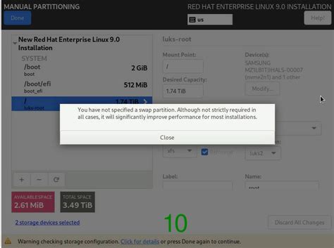 Installing Red Hat Enterprise Linux — Nvidia Dgx Software For Red Hat