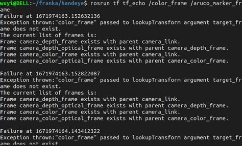 No Marker TF Frame Issue Pal Robotics Aruco Ros GitHub