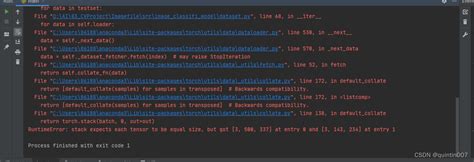 runtimeerror stack expects each tensor to be equal size but got [3