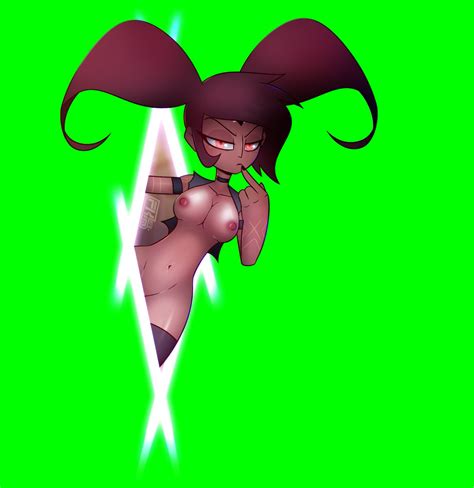 Rule 34 Barbie Wire Barbie Wire Human Breasts Chroma Key Dark Skinned Female Demon Demon