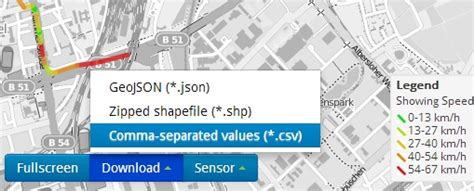 Gis Data Access For Envirocar Blog 52north