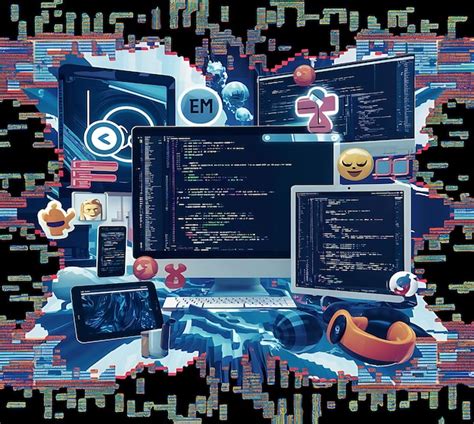 Programming Background Premium Ai Generated Image