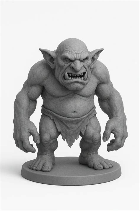 Troll Ogre Free 3d Print Model Makerworld