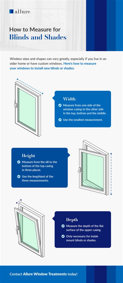 How To Measure For Window Blinds Shades And Curtains Allure