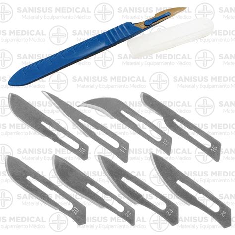 Bisturi Monouso Sterili Lame Scalpel Per Odontoiatria E Dermatologia 10