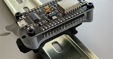 Esp8266 Nodemcu V3 Din Mount By Thomas Download Free Stl Model