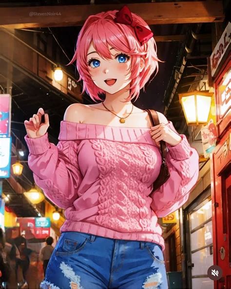 Pin On Ddlc Sayori Fanart In 2024 Literature Club Literature Fan Art