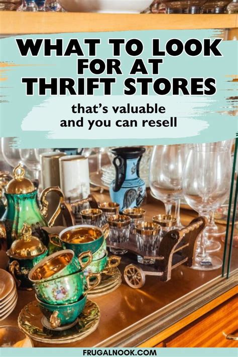 Find Out What To Look For At Thrift Shops That You Can Resell Selling