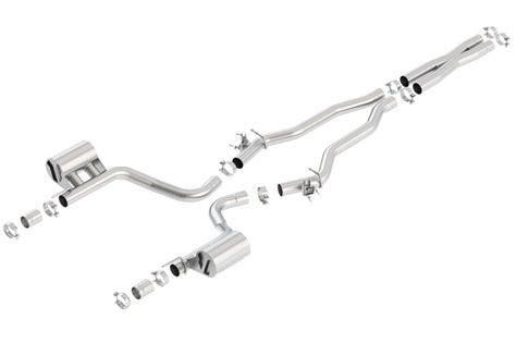 Wicked Diesel Exhaust System Kit Borla 15 16 Dodge Challenger