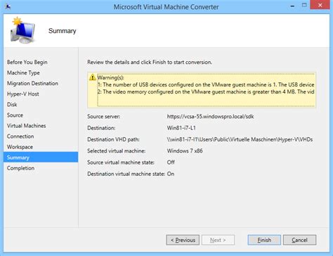 Von Vmware Nach Hyper V Migrieren Mit Dem Microsoft Vm Converter