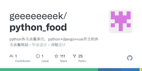 Issues · geeeeeeeek/python_food · GitHub