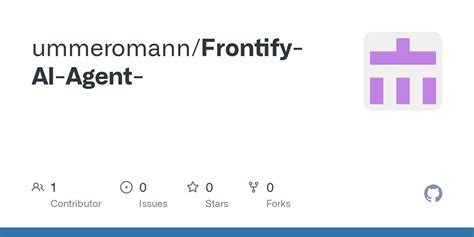 github ummeromann frontify ai agent