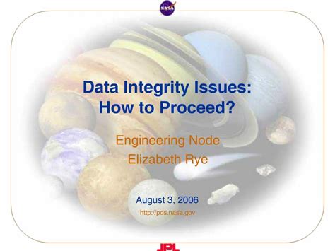 Ppt Data Integrity Issues How To Proceed Powerpoint Presentation