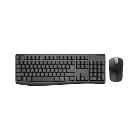Rapoo X1800 PRO Wireless Black Keyboard & Mouse | Bangla